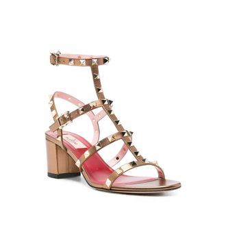 Valentino Garavani One Stud Heels - Gold
