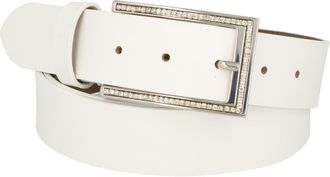 MGM Damen Gürtel 950-6183, Gr. 100, Weiß (weiß)