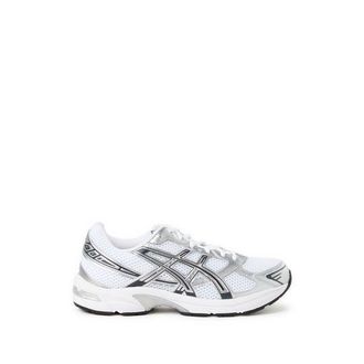Asics Baskets &agrave; bout rond en cuir m&eacute;lang&eacute;
