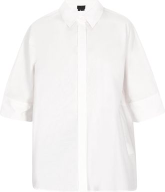 Dreimaster Dreimaster Hemd Frauen Wei&szlig;