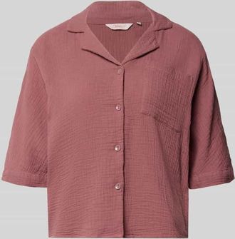 Only Regular Fit Hemdbluse aus reiner Baumwolle Modell THYRA