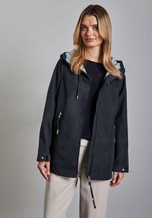 Street One Kurzjacke mit Kapuze mit Tunnelzugband