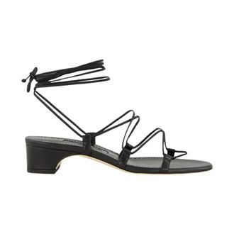 Manolo Blahnik Dellasan Sandalen - - Shoes - Damen - Schwarzk - 39 EU