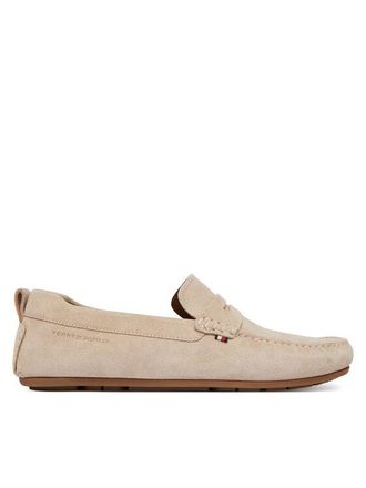 Tommy Hilfiger Mokassins Core Hilfiegr Suede Driver FM0FM05789 Beige