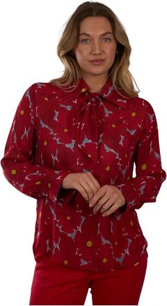 Luisa Cerano Damen, Blusen & Hemden, Rot, 2XLGr&ouml;&szlig;e