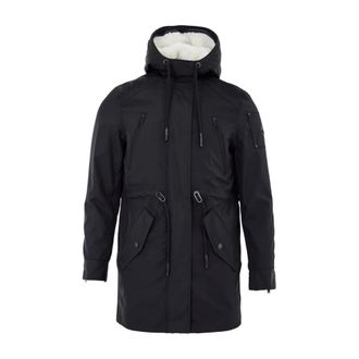 Moose Knuckles Femme, Manteaux, Noir, Taille: 38 FR Giubbino Parka Coulisse