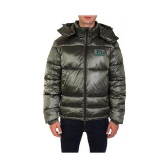 Emporio Armani Emporio Armani Ea7, Homme, Vestes, Bleu, Taille: XL Puffer Jacket