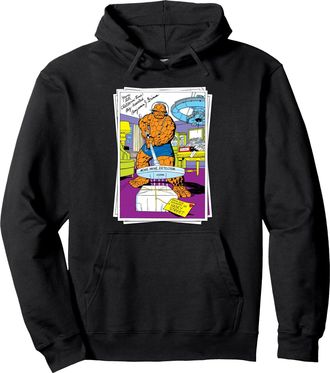 MARVEL Fantastic Four The Thing Retro Vintage Photo Pullover Hoodie
