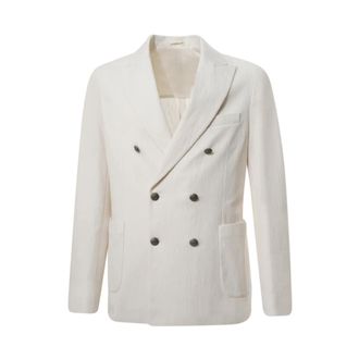 Circolo 1901 6-Knopf-Blazer - - Jackets - Herren - Beige - L