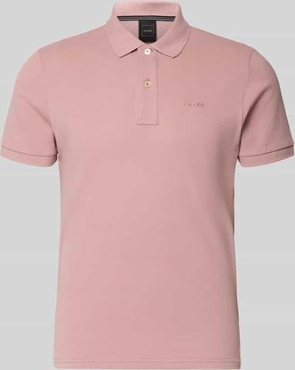 Geox Slim Fit Poloshirt mit Logo-Stitching