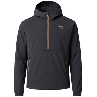 Castore Logo Herren schwarze Softshell-Jacke