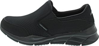Skechers Herren Equalizer 4.0 Persisting Mid-Top Trainers, Black Mesh Pu Black Trim, 42 EU