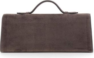 Savette Slim Symmetry Clutch - Brown