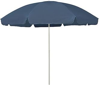 vidaXL Parasol de plage bleu 300 cm