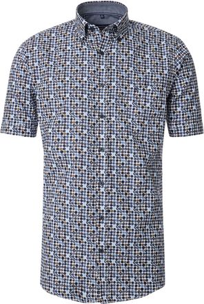 Casamoda Freizeithemd Kurzarm Print Comfort Fit