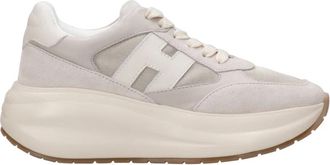 Hogan Femme, Chaussures, Gris, Taille: 38 1/2 EU Baskets