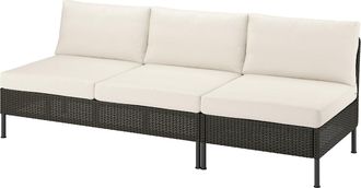 IKEA VITTSK&Auml;R 3er-Sofa