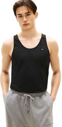 Tommy Hilfiger 3p Tank Top Um0um033870sx006 D&eacute;bardeur, Blue (White/Black/Grey Heather), XXL Homme