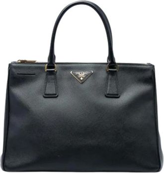 Prada Sacoche Saffiano Pre-owned - Femme - Pre-owned - Noir - Taille: ONE Size