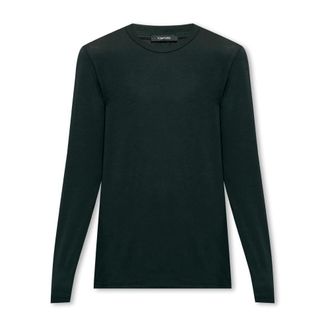 Tom Ford T-Shirt mit Logo - - Tops - Herren - Schwarzk - 2XL