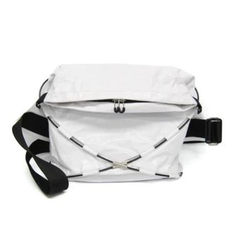 Bottega Veneta Pre-owned Stoff crossbody-taschen - - Pre-owned - Damen - Wei&szlig; - ONE SIZE