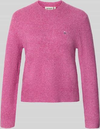 Carhartt Work in Progress Strickpullover mit Label-Detail Modell Curtis