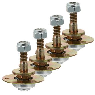 BESPORTBLE Hoement 4 St&uuml;ck Teiliges M&ouml;bel schaukelstuhl Lager aus Hochwertigem Eisen Stabile Verbindungsschrauben Robustes Ersatzteil f&uuml;r Schaukelst&uuml;hle mit Klar