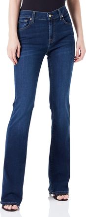 7 For All Mankind Damen Bootcut Bair Eco Jeans, Dark Blue, 25W / 25L EU