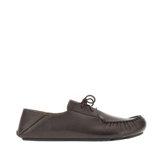 Loewe Rambla leather boat shoes Man 41