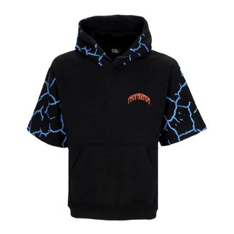 PROPAGANDA Homme, Sweatshirts et sweats à capuche, Noir, Taille: XL Sweat à Capuche à Manches Courtes Triangle Gorilla