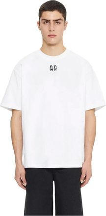 44 Label Group Homme, Tops, Blanc, Taille: M Tee Classic