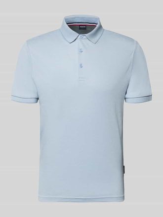 Daniel Hechter Slim Fit Poloshirt mit Label-Detail