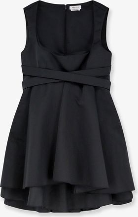 Alexander McQueen Taffet&agrave; dress - ALEXANDER MCQUEEN - gender_Woman