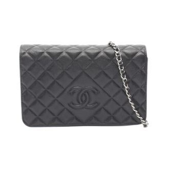 Chanel Pre-owned Leder Umh&auml;ngetasche - - Pre-owned - Damen - Schwarzk - ONE SIZE
