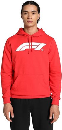 Puma Formel 1 Essentials Logo Kapuzenpulli Herren - Rot - Gr&ouml;&szlig;e: XL