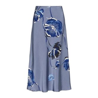 Inwear Midi Skirt - Femme - Jupes - Bleu - Taille: 38 FR