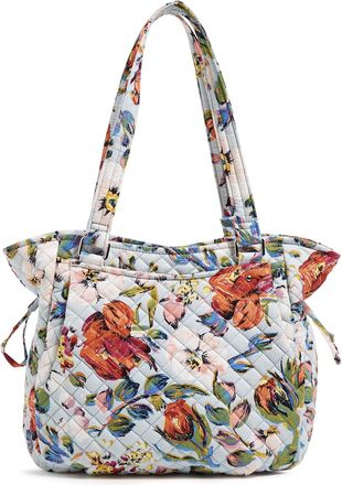 Vera Bradley Damen Geldbörse Glenna aus Baumwolle, Sea Air Floral - recycelte Baumwolle, Einheitsgröße