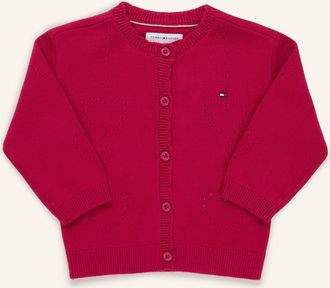 Tommy Hilfiger Strickjacke rot