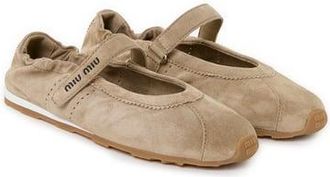 Miu Miu Ballerines en cuir de veau