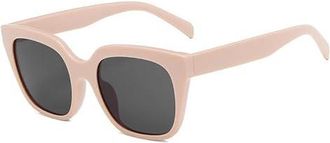 Generic Lunettes De Soleil Carr&eacute;es For Hommes Et Femmes, Id&eacute;ales For Le Sport, Les D&eacute;placements Quotidiens Vacances(Beige)
