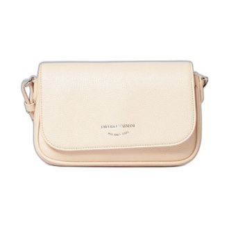 Emporio Armani Sac bandouli&egrave;re en similicuir grain&eacute; - Femme - Sacs - Rose - Taille: ONE Size
