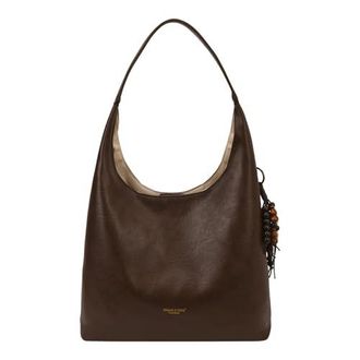 Generic Crescent Sac &agrave; bandouli&egrave;re pour femme en cuir PU pour le travail, le shopping, les voyages, lhiver, lautomne &eacute;l&eacute;gant, Caf&eacute;, 480.00x260.00x220.00mm/18.