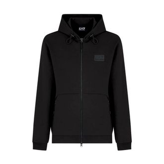 Emporio Armani Schwarzer Pullover - - Sweatshirts & Hoodies - Herren - Schwarzk - XL