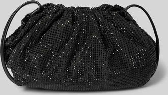 Jake*s Handtasche mit offenem Hauptfach und Strukturmuster