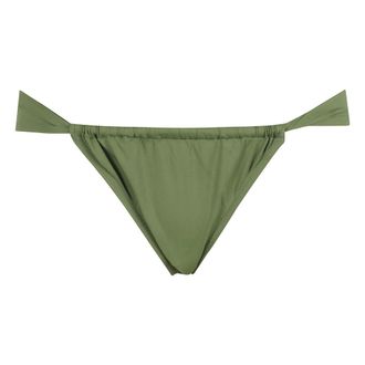 MC2 Saint Barth Femme, Maillots de bain, Vert, Taille: 40 FR Br&eacute;silien R&eacute;glable Slip de Bikini Vert Militaire