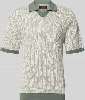 Premium by Jack & Jones Slim Fit Poloshirt in Strick-Optik Modell Blake