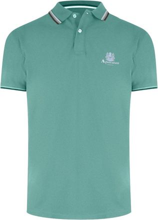 Aquascutum Active Cotton Polo Salvia