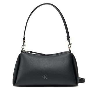 Calvin Klein Jeans Handtasche Calvin Klein Jeans Drop Small Shoulder Bag LV04K3082G Schwarz