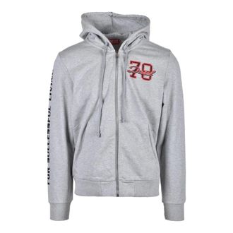 Diesel Homme, Sweatshirts et sweats &agrave; capuche, Gris, Taille: S SweaT-shirt zipp&eacute;