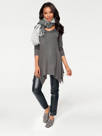 Heine T-Shirt Longshirt Langarm